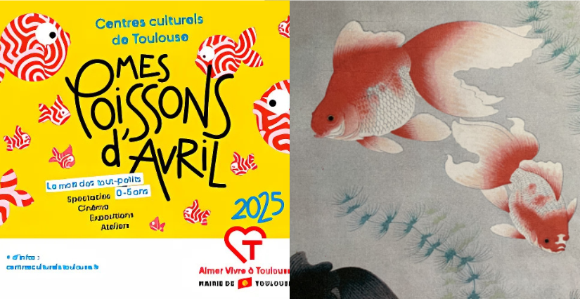 Festival Mes Poissons d'avril, Atelier parents enfants "estampes et petits poissons", Théâtre ...
